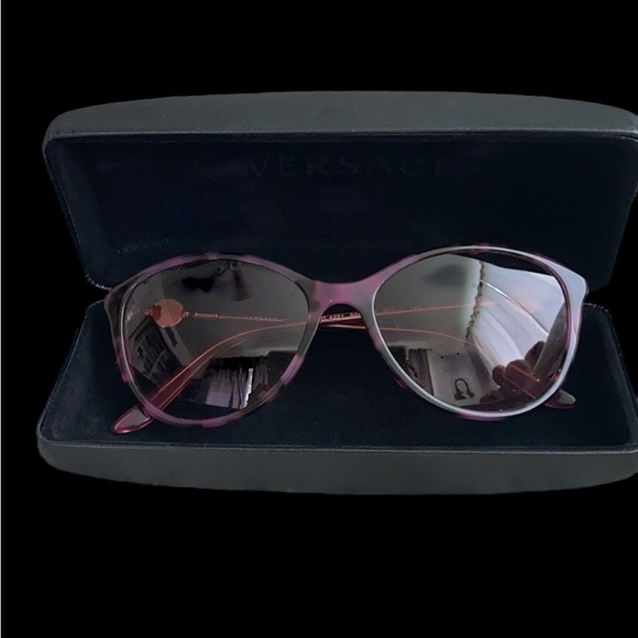 Versace | Accessories | Versace Purple Tortoise Shell Sunglasses | Poshmark